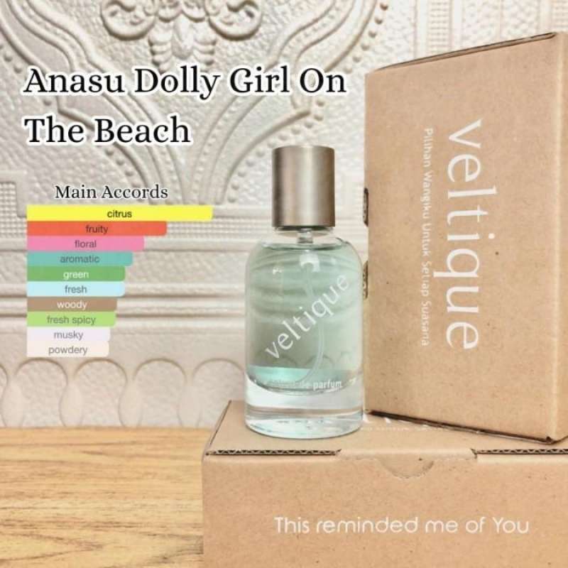 Jual [veltique No 291] Anasu Dolly Girl On The Beach Extrait De Parfum ...
