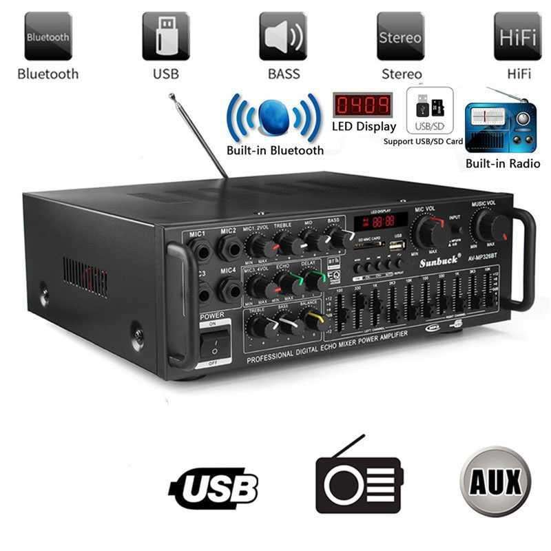 Jual Bluetooth Eq Amplifier Karaoke Fm 2000w Av-mp326bt Amplifier ...