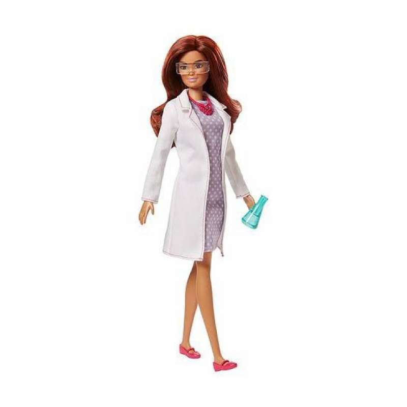 Promo Barbie Careers Doll Scientist Dvf50 Diskon 23% Di Seller Fredrinn ...