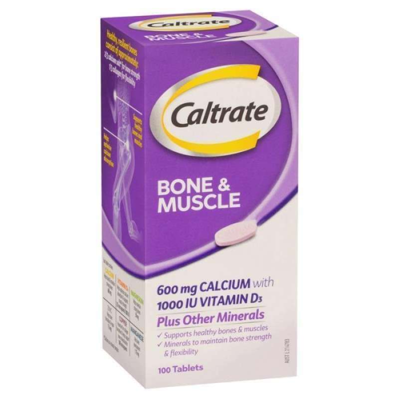 Promo Caltrate Bone & Muscle Health Plus Minerals - 100 Tablet Diskon ...