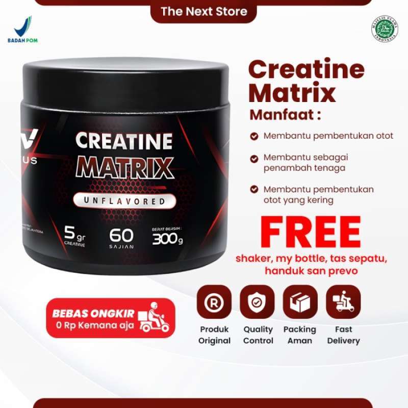 Promo Provus Creatine Matrix - Creatine Monohydrate Diskon 33% Di ...