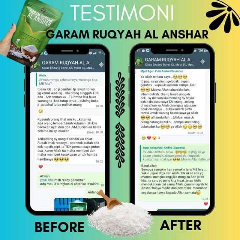 Jual Garam Ruqyah Original - Meruqyah/menetralisir Rumah, Toko, Tempat ...