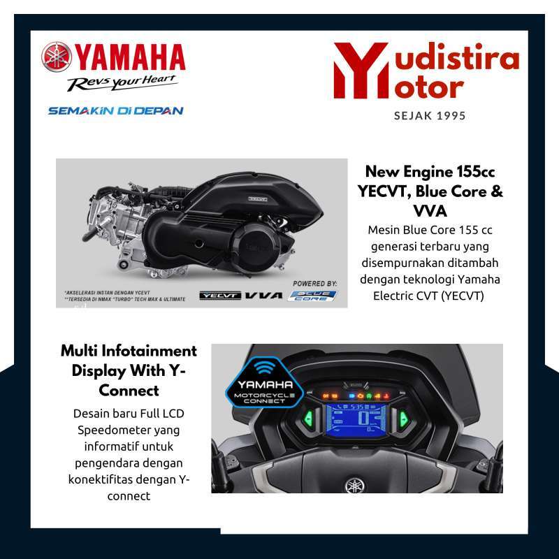 Jual Yamaha Nmax Turbo Tech Max Sepeda Motor - [otr Jawa Tengah] Di ...