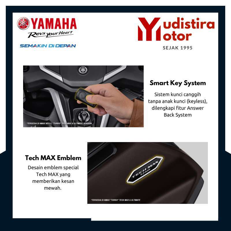 Jual Yamaha Nmax Turbo Tech Max Sepeda Motor - [otr Jawa Tengah] Di ...