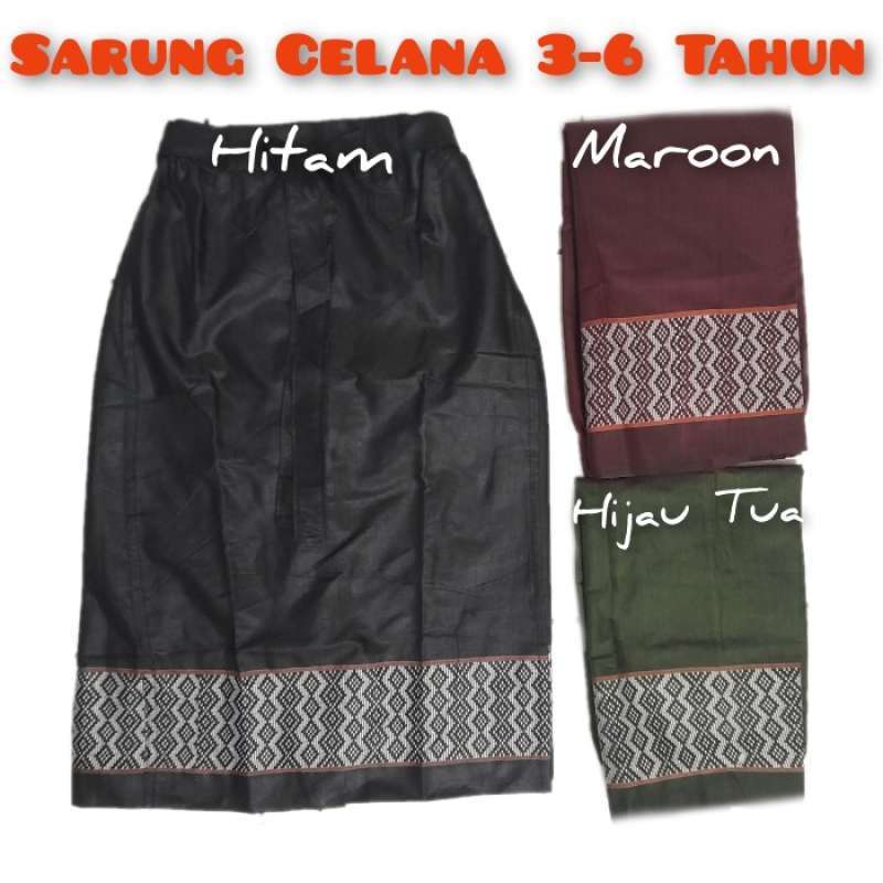 Jual Sarung Celana Instant Sarcel Anak Tk Paud 3 4 5 Tahun - L Di ...