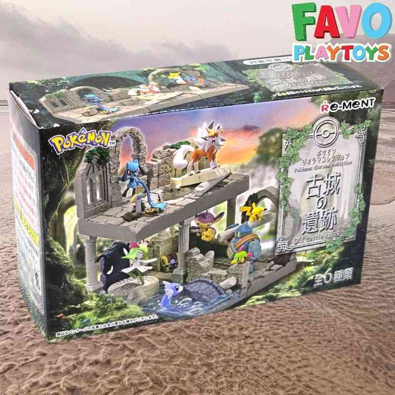 Promo Re-ment Pokemon Diorama Collection - Old Castle Ruins Series ...
