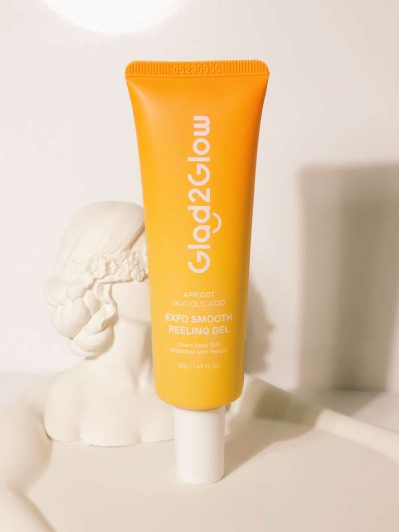 Jual Glad2glow Apricot Glycolic Acid Exfo Smooth Peeling Gel 50ml Di ...
