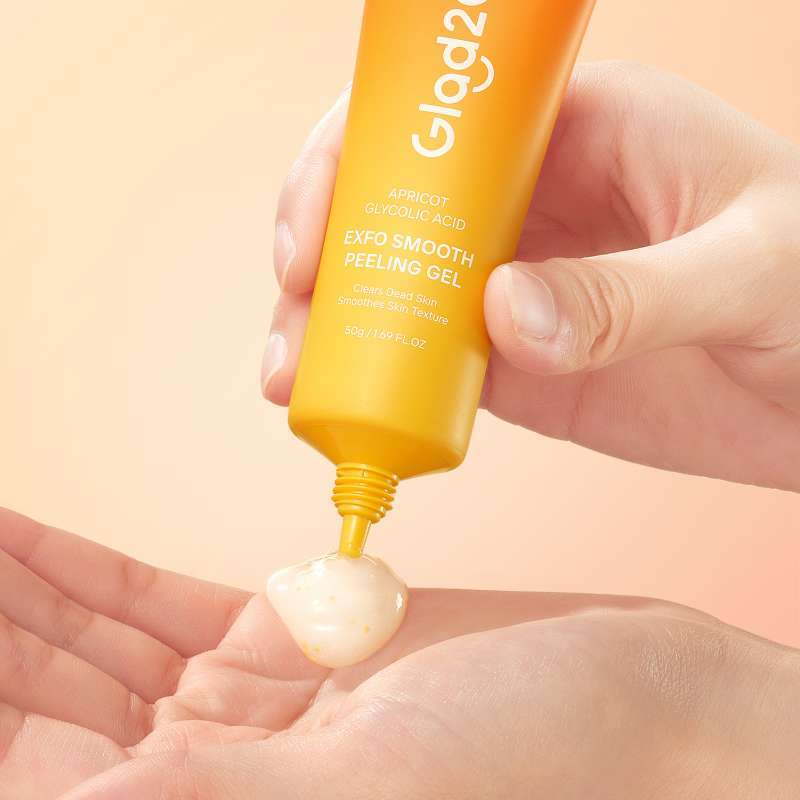 Jual Glad2glow Apricot Glycolic Acid Exfo Smooth Peeling Gel 50ml Di ...