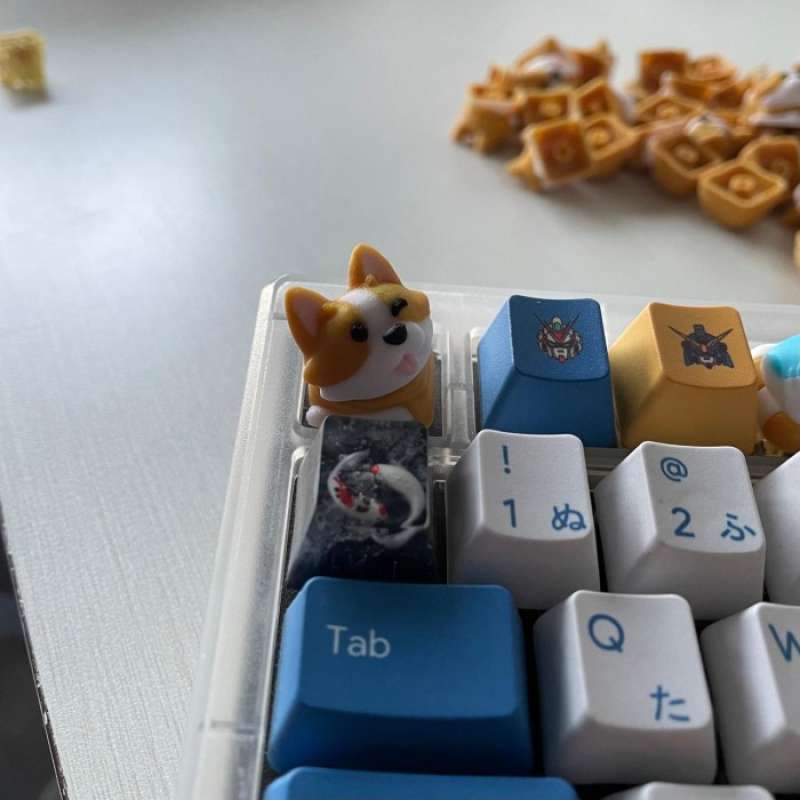 Jual Keycap Keycaps - Keycaps Shiba Inu - Keycaps Custom - Artisan ...