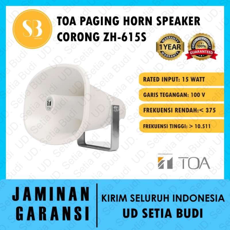 Promo Toa Horn Speaker Zh-615s / Zh-615 S / Zh 615 S / Zh 615s 15 Watt ... Promo Toa Horn Speaker Zh-615s / Zh-615 S / Zh 615 S / Zh 615s 15 Watt ...