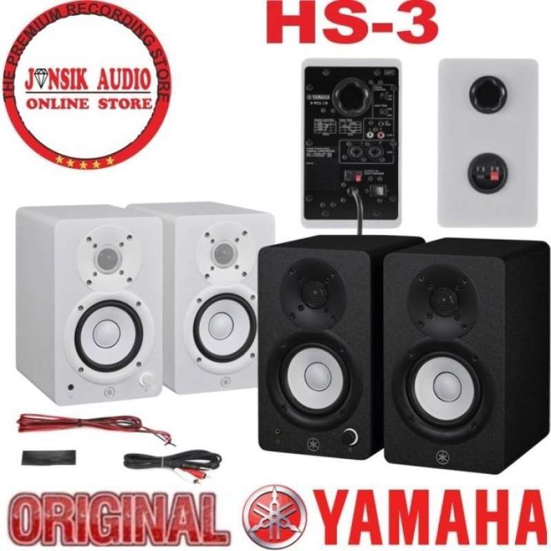 Promo Yamaha Hs3 3.5-inch Powered Studio Monitor Aktif Yamaha Hs-3 Diskon 23% Di Seller Ryoma ...