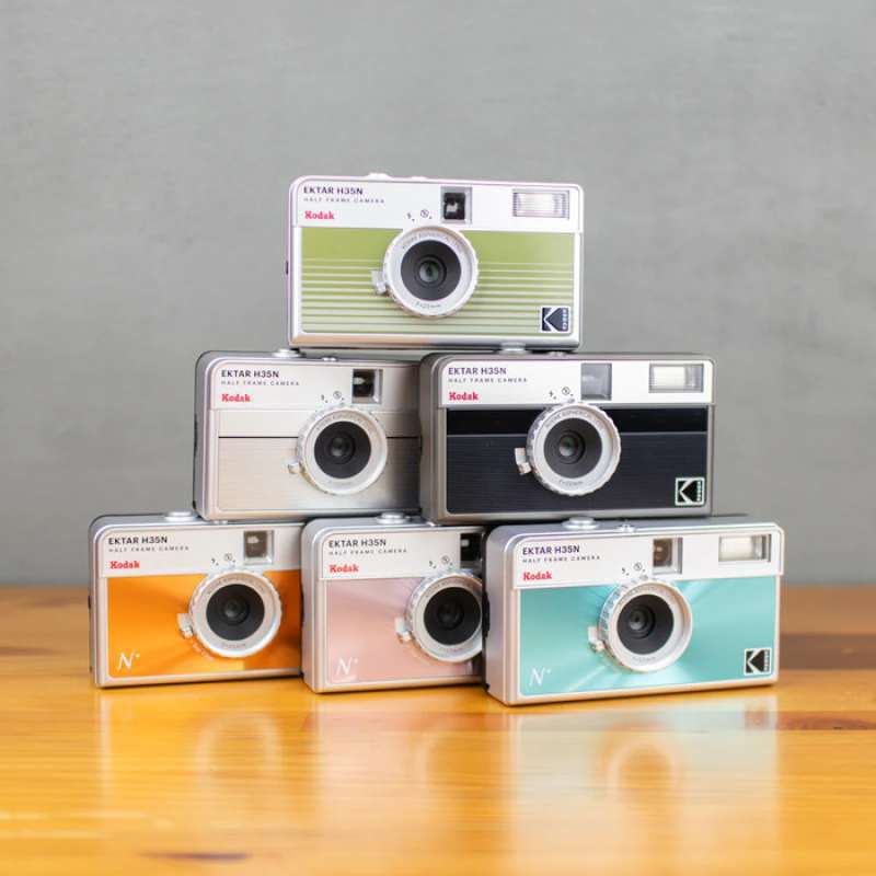 Promo Kodak Ektar H35n / H35 N Half Frame Kamera Analog Reusable 35mm ...