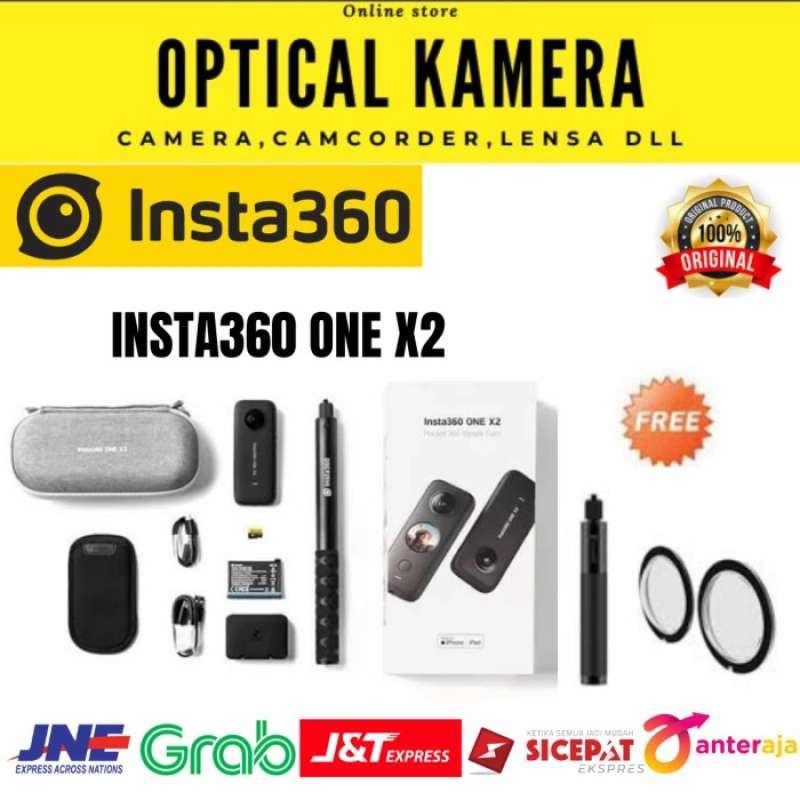 Promo Insta360 One X2 Bundle With Acc / Camera Action Insta360 One X2 ...