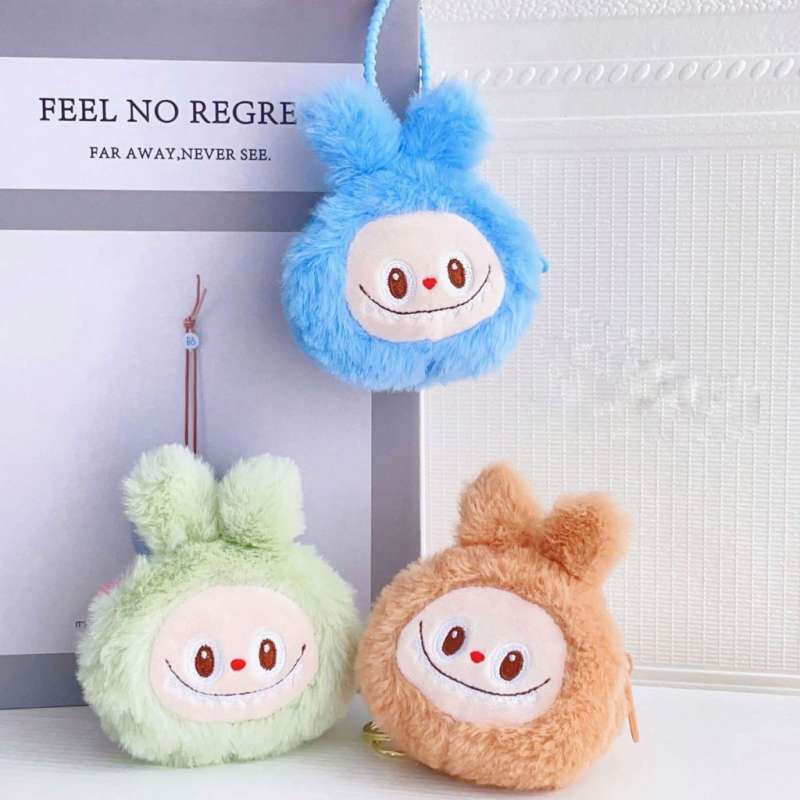 Jual Gantungan Kunci Dompet Koin Labubu / Gantungan Tas Labubu / Bag ...