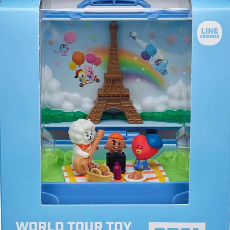 Promo Figur Mainan Anak Bt21 World Tour Toy France Original Diskon 10% ...