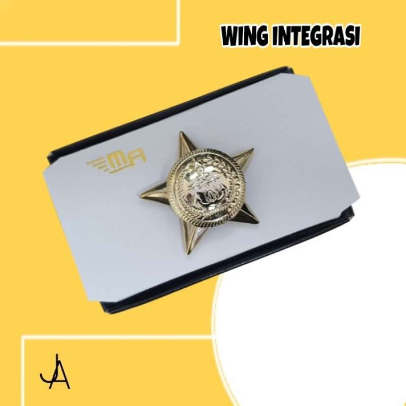Jual Wing Integrasi Brevet Brivet Pin Bros Aksesoris Exclusive Premium ...