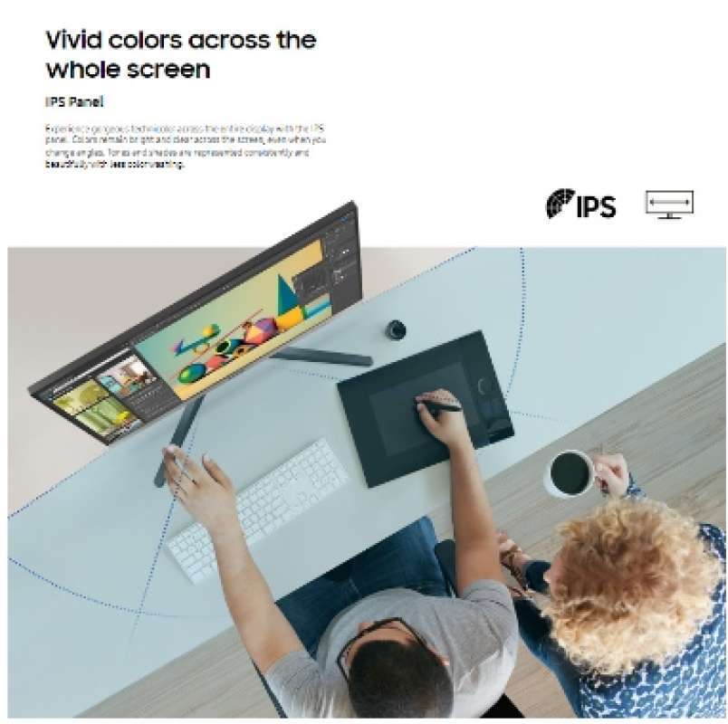 Jual Samsung S24c330 S3 Essential Monitor Flat 24 Ips 100hz 4ms Hdmi ...