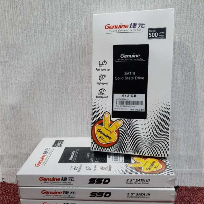 Jual Ssd Genuine 512 Gb Sata 3 2.5 - Garansi Original 3 Tahun Di Seller ...