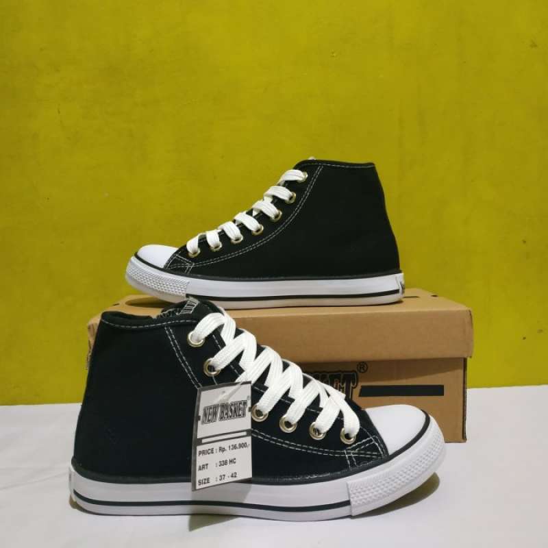 Jual Sepatu Sekolah Nb New Basket 338 Hc Low/high Resleting Tinggi ...