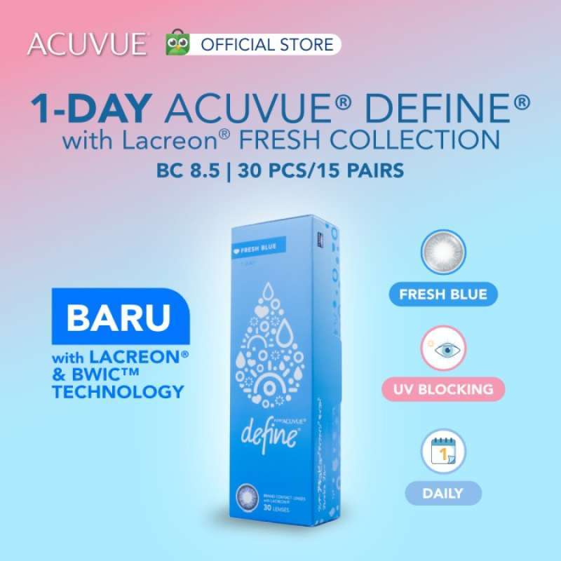 Jual Acuvue Define Rejuv ; 85 - Fresh Blue - -4.5 Di Seller Aghanim ...