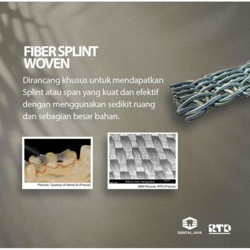 Promo Dental Jaya Fiber Splint / Fiber Reinforced / Splinting Diskon 23 ...