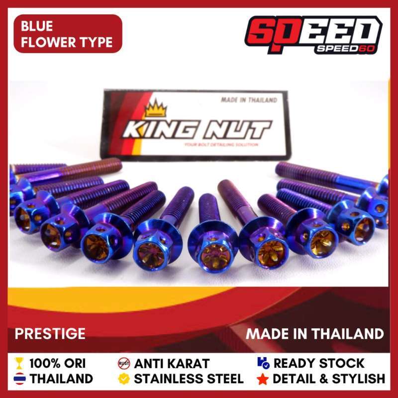 Jual Baut Full Body Ninja Rr New R Old Zx Cbu Stainless Baut Titanium ...