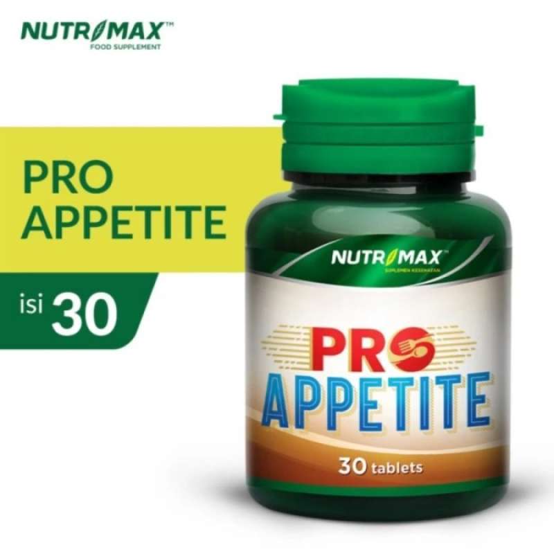 Promo Nutri Pro Appetite 30 Tablets Penambah Nafsu Makan Pencernaan Diskon 23% Di Seller Albeta ...