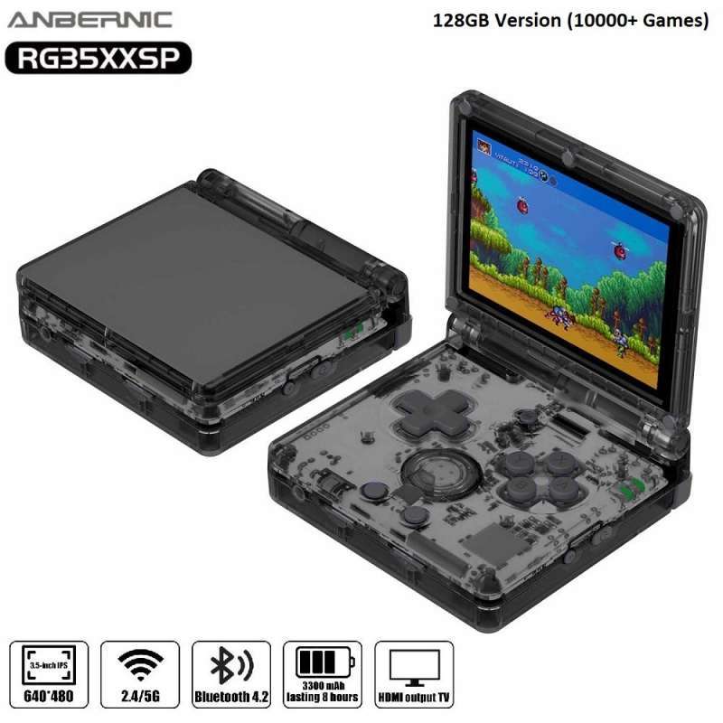 Jual Anbernic Rg35xxsp 128gb Version - Emulator Retro Game Console 3.5 ...