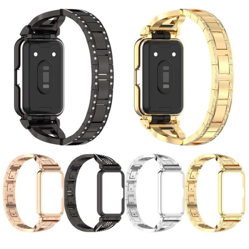 Jual Metal 2in1 Stainless Strap U/ Samsung Galaxy Fit 3 With Bumper ...