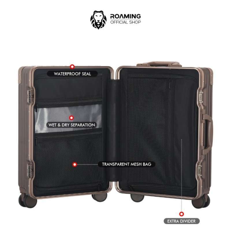 Promo [set] Roaming Koper Kabin & Bagasi R078 Size 24 + 28 Inch Baru ...