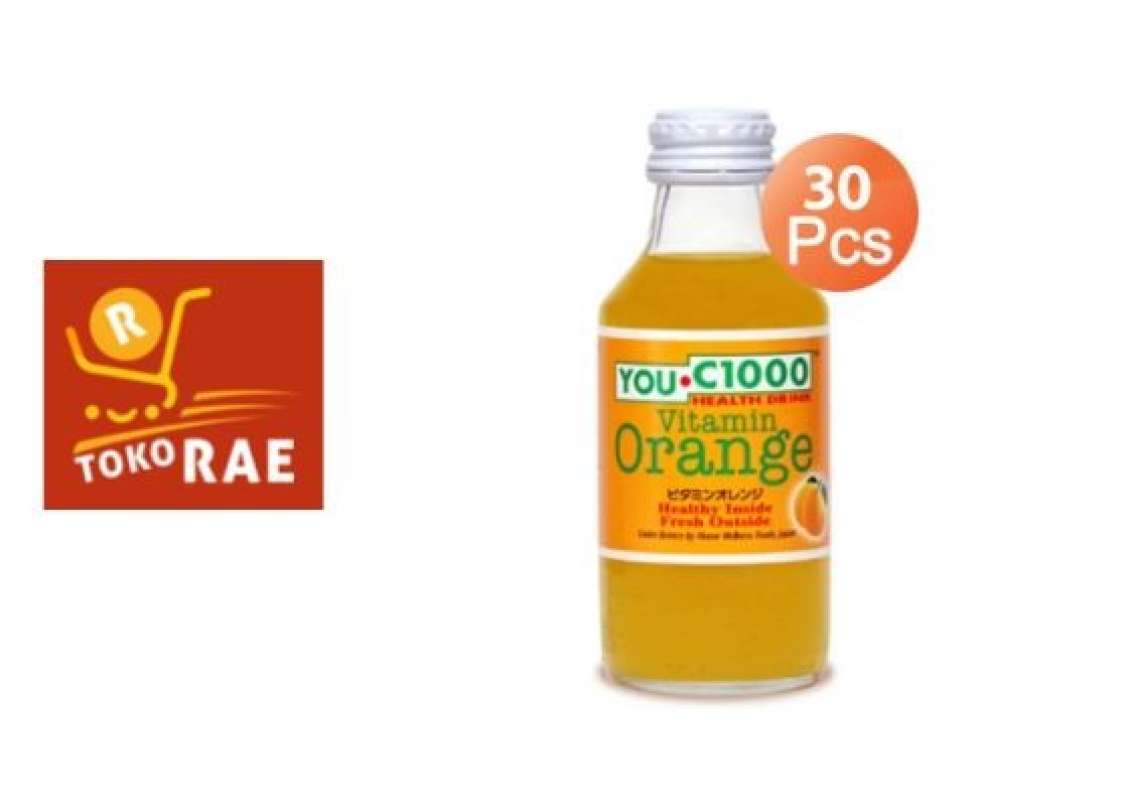 Promo Youc 1000 Minuman Vitamin C Kemasan Botol Beling 140ml Diskon 33% ...