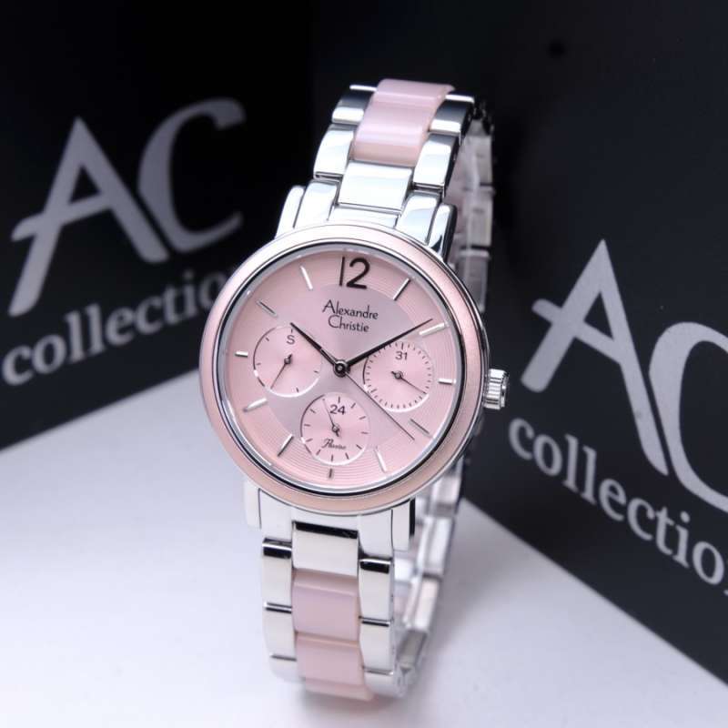 Jual Jam Tangan Wanita Alexandre Christie Ac 2b45 Bfb Original - Pink ...
