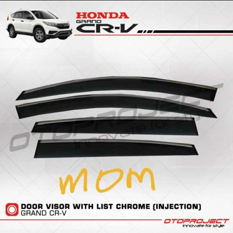 Promo Talang Air Slim Injection List Chrome Grand Crv 2012-2017 Gen 4 ...