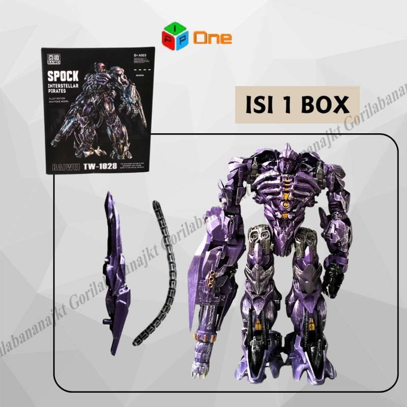 Jual Robot Transformers Shockwave Baiwei Spock Interstellar Piratis Tw ...