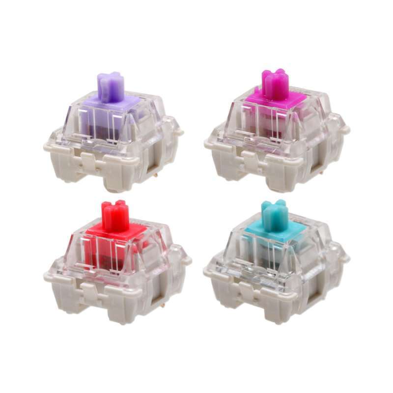 Jual Huano Switch For Mechanical Gaming Keyboard 3 Pin Linear Tactile ...
