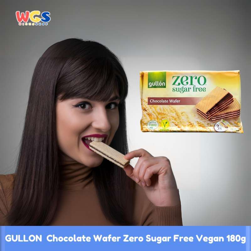 Vegan Sugar Free Buy Gullon Wafer Mix Cream & Chocolate Sugar-Free 210 ...