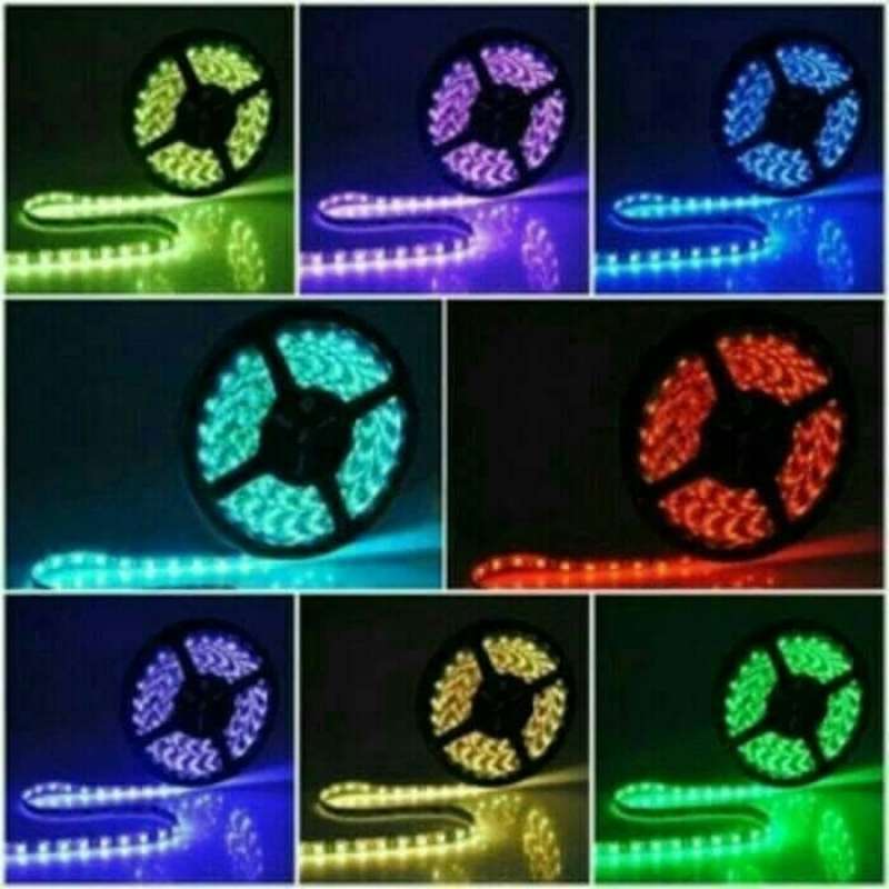 Promo Lampu Led Strip Rgb Dc 24v 1roll Panjang 5meter Lampu Bisa Di ...