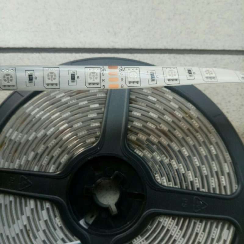 Promo Lampu Led Strip Rgb Dc 24v 1roll Panjang 5meter Lampu Bisa Di ...