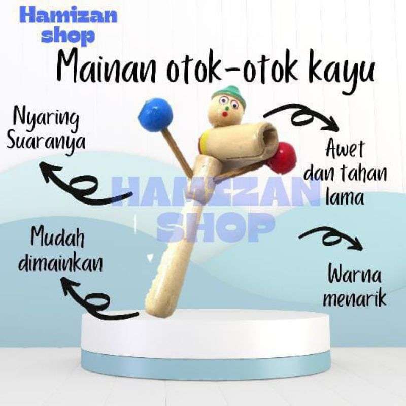 Promo Hamizan Mainan Otok Otok Kayu Mainan Jadul Otok Otok Pinokio Diskon 74% Di Seller Hamizan ...