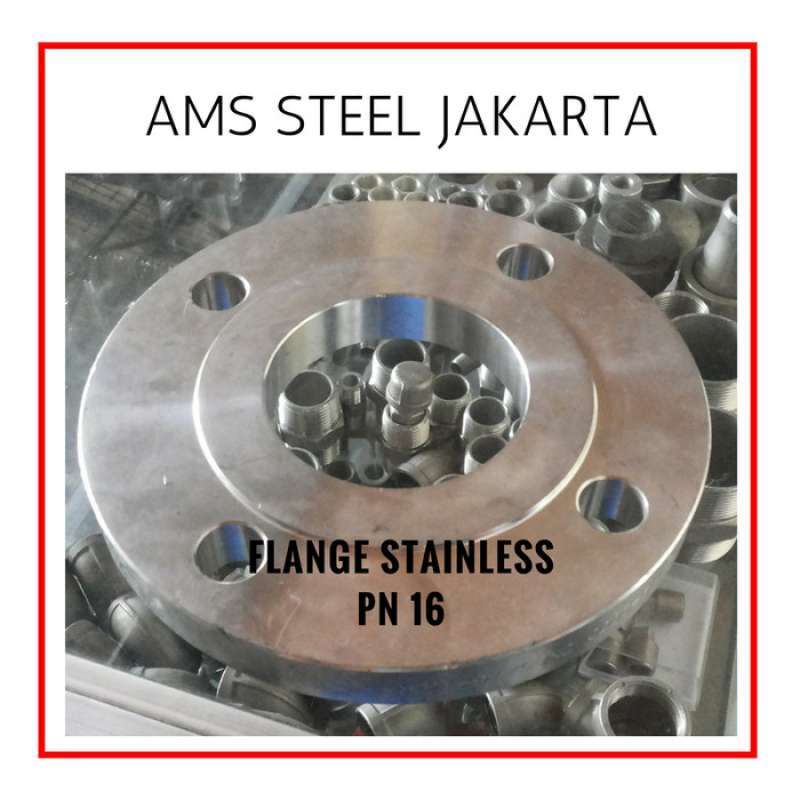 Promo 2 Inch Pn 16 Sus 304 Flange Las Stainless Steel Diskon 23% Di ...