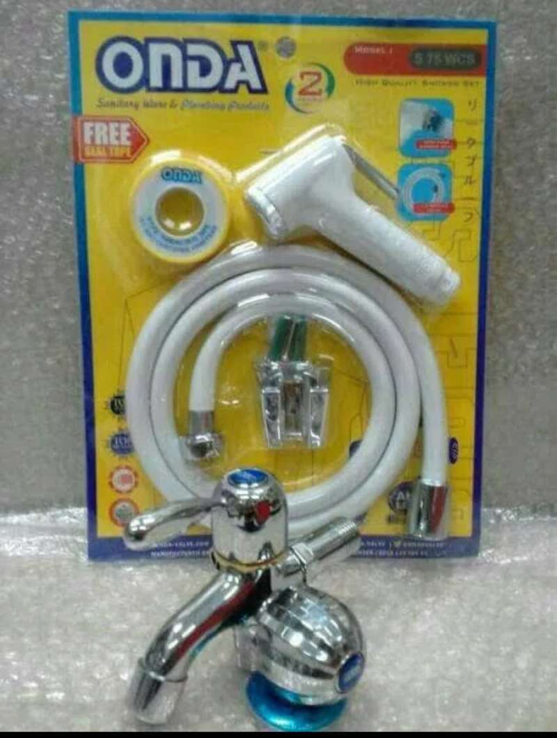 Promo Jet Closet + Kran Cabang /kran Double/shower Cebok Prom Diskon 23 ...