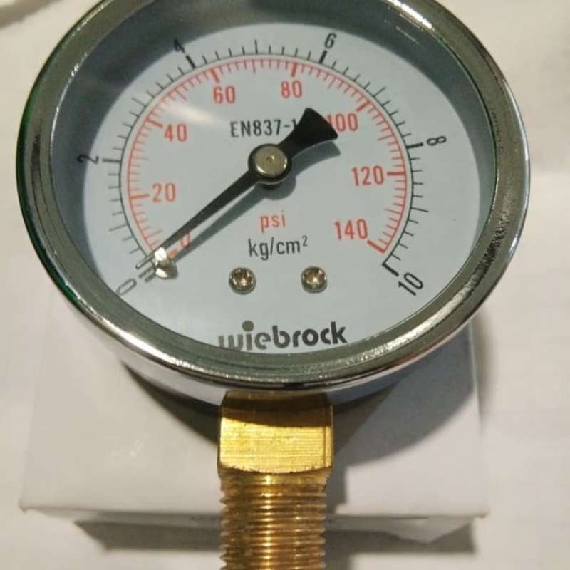 Promo Pressure Gauge 10 Bar Ukuran 4 (inch) Diskon 23% Di Seller Specta ...