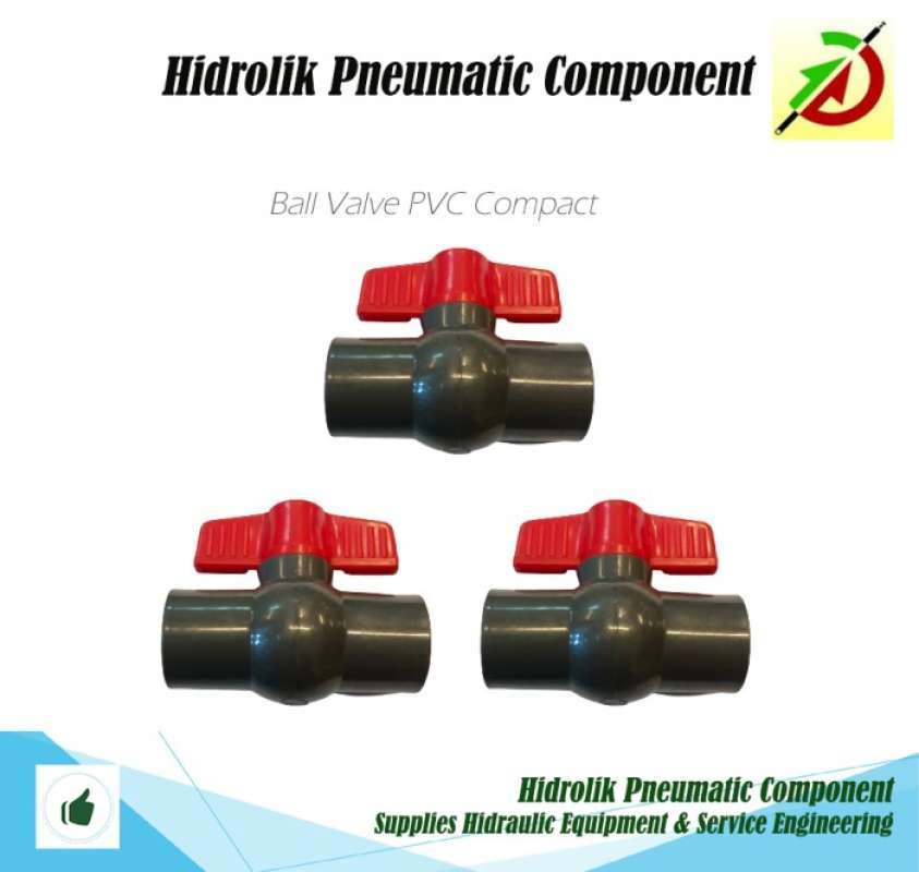 Promo Ball Valve Pvc Compact 4 Inch /stop Kran Pvc Diskon 23% Di Seller ...