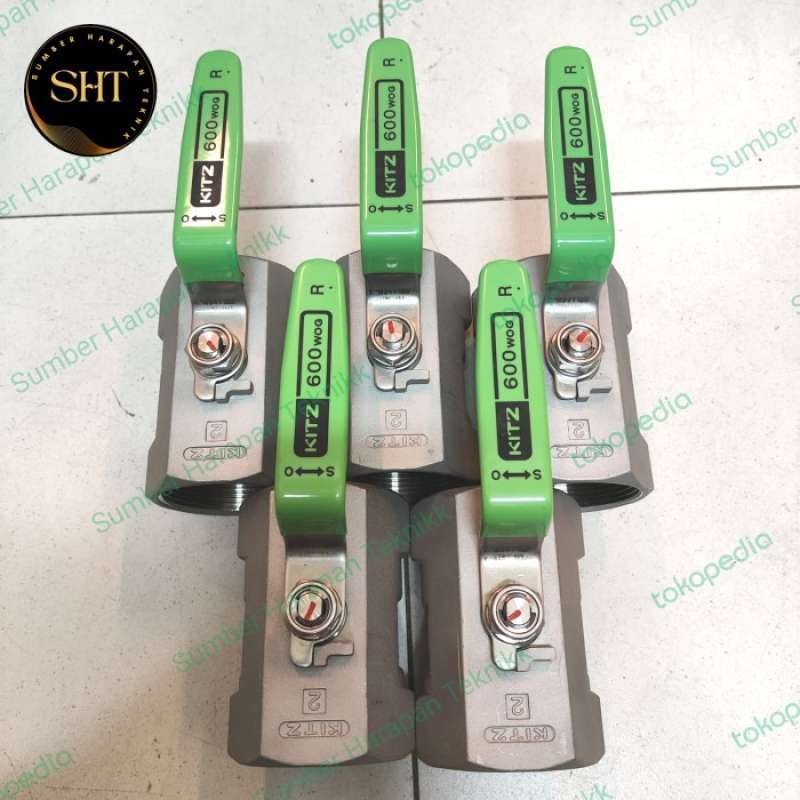 Promo Ball Valve Kitz Stainless 2inch / Stop Kran Kitz Ss 316 600 Wog ...