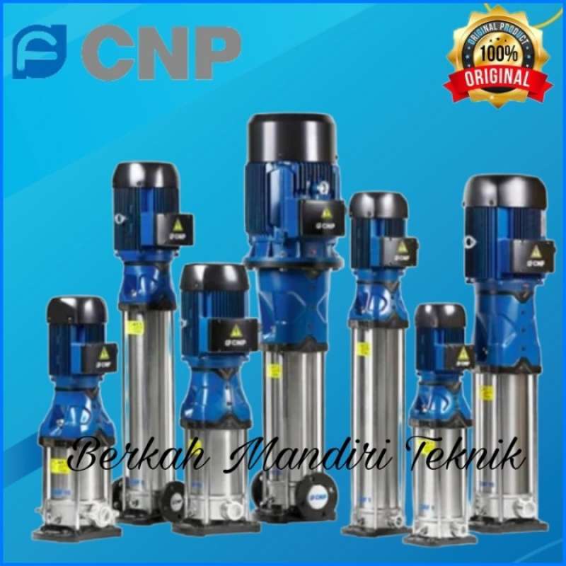 Promo Pompa Cnp Cdmf 10-14 7,5hp 380v Pompa Booster Verical Multistage ...