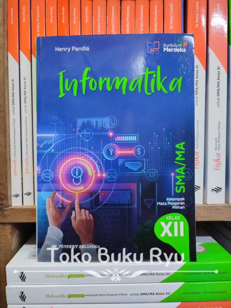 Promo Buku Informatika Kelas 3/12 Sma Kurikulum Merdeka Erlangga Diskon ...