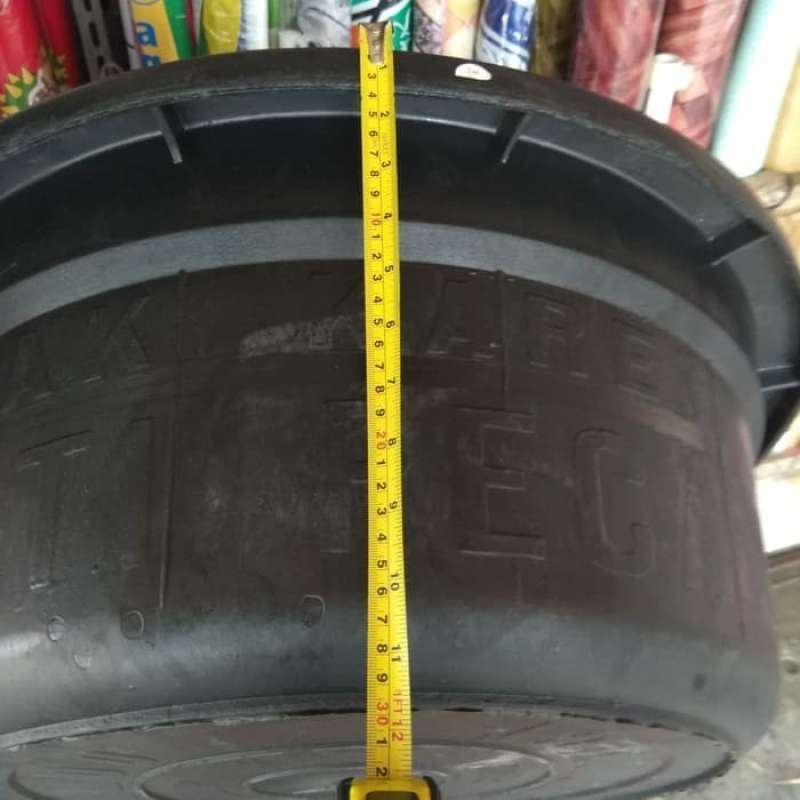 Promo Bak Baskom Besar Ember Cuci Baju Hitam Karet Anti Pecah 32 70cm ...