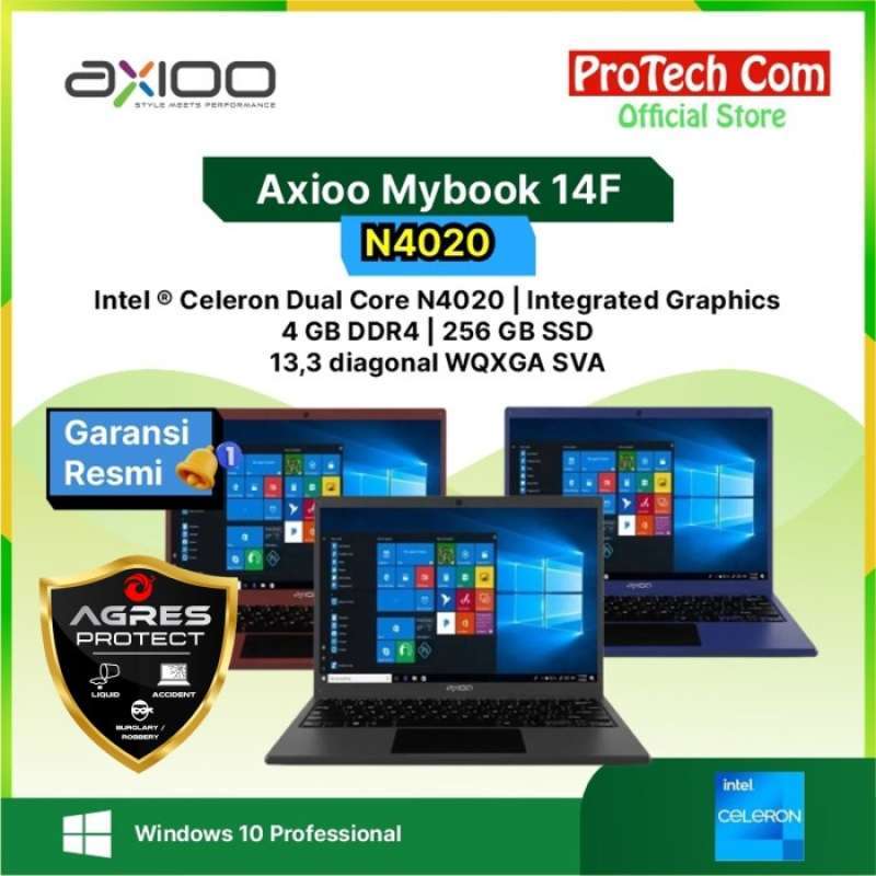 Promo Axioo Mybook F N Gb Gb Wqxga Ips K Win Pro Diskon Di Seller