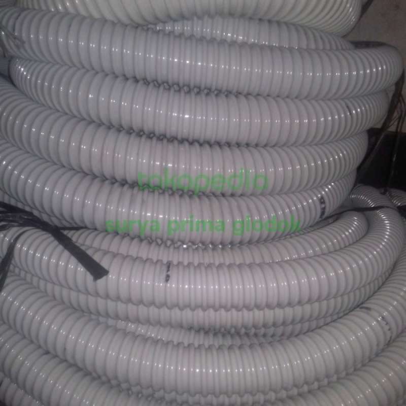 Promo Selang Flexible Udara 5 /selang Pvc Duct Hose Vacum Serbuk Kayu ...
