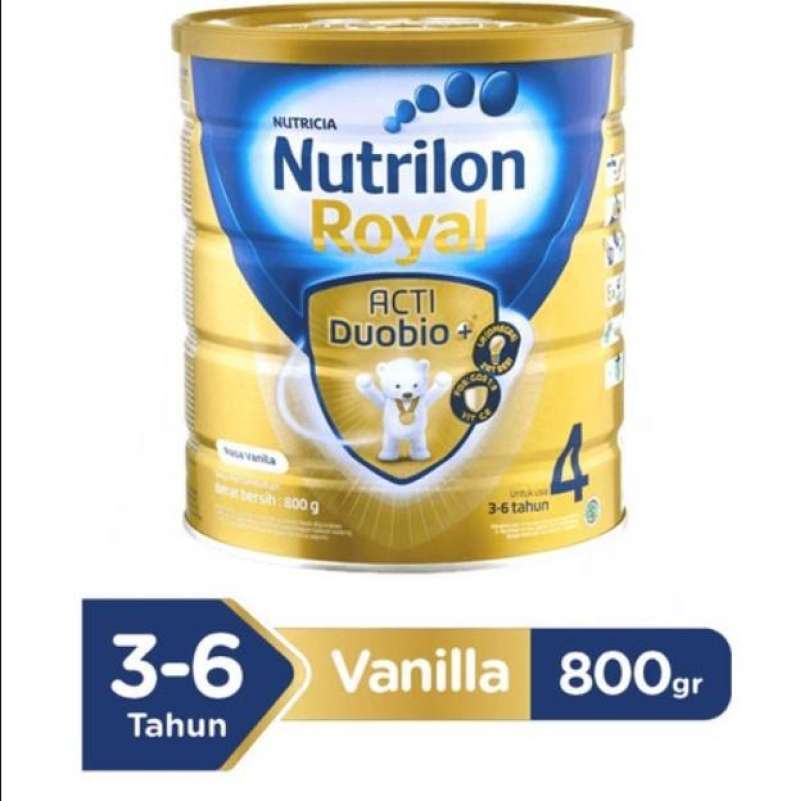 Jual Nutrilon Royal Acti Duobio 4 Kaleng 3-5 Tahun 800 Gram Susu Anak Vanilla Madu - Honey Di ...